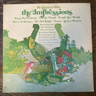 The Impressions 16 Greatest Hits Vinyl LP Orig Record VG | eBay