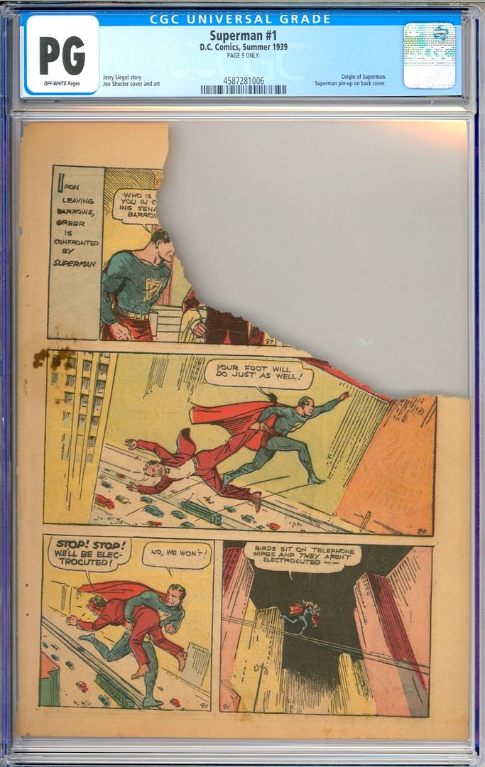 Superman #1 Classic Golden Age Origin Superhero Vintage DC Comic 1939 ...
