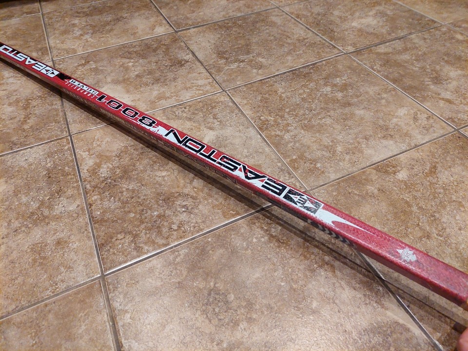 Easton 8001 Composite Silver Senior Ice Hockey Stick W/ Easton Shanahan ...