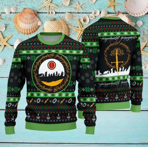 Sauron Eye Lord Of The Ring Ugly Christmas Sweater | eBay