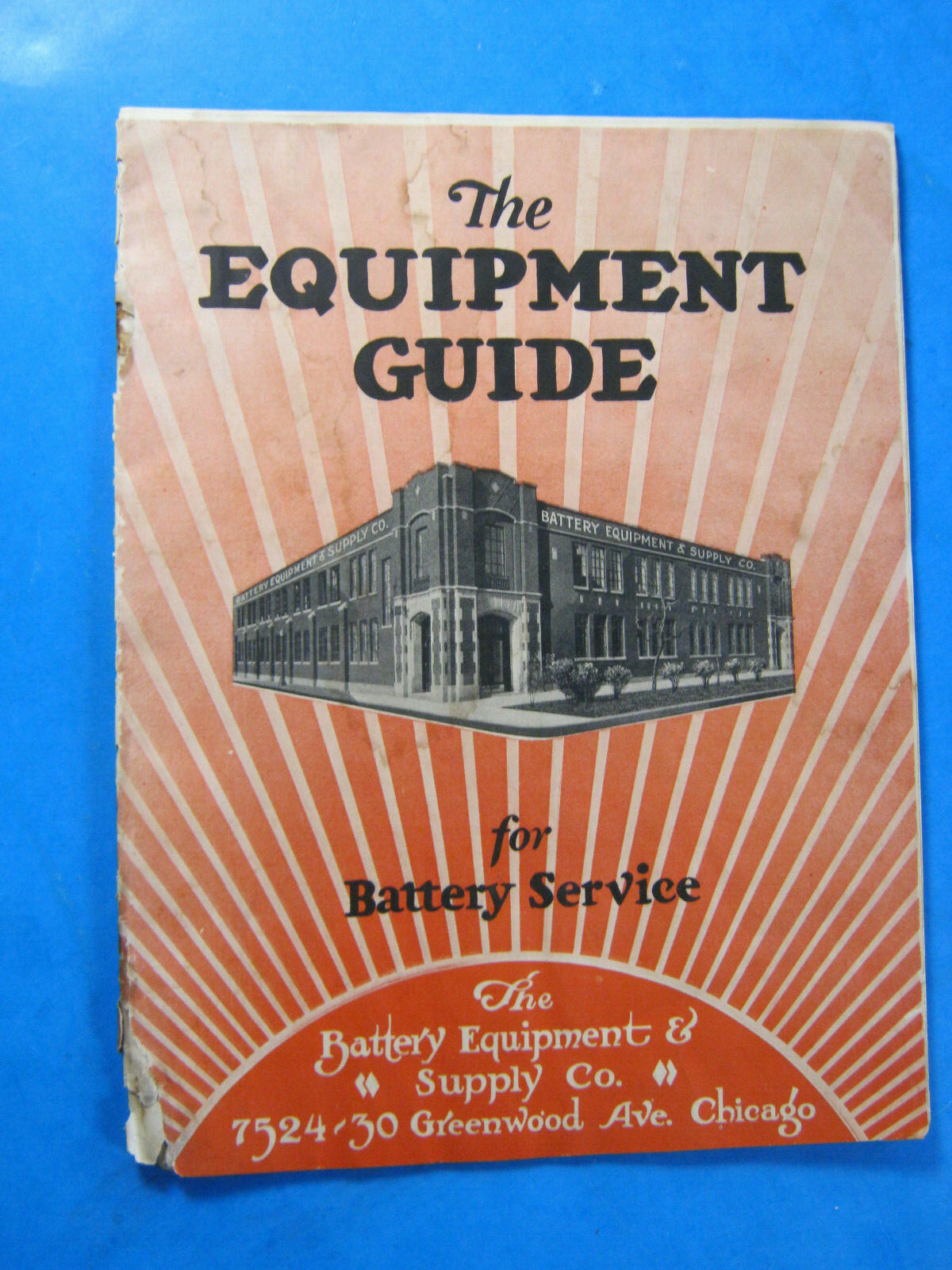 1930'S BATTERY EQUIPMENT SUPPLY CATALOG BESCO 28 PAGE | eBay