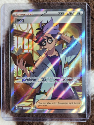 Jacq 236/198 Pokemon Scarlet & Violet Ultra Rare Holo Card | eBay