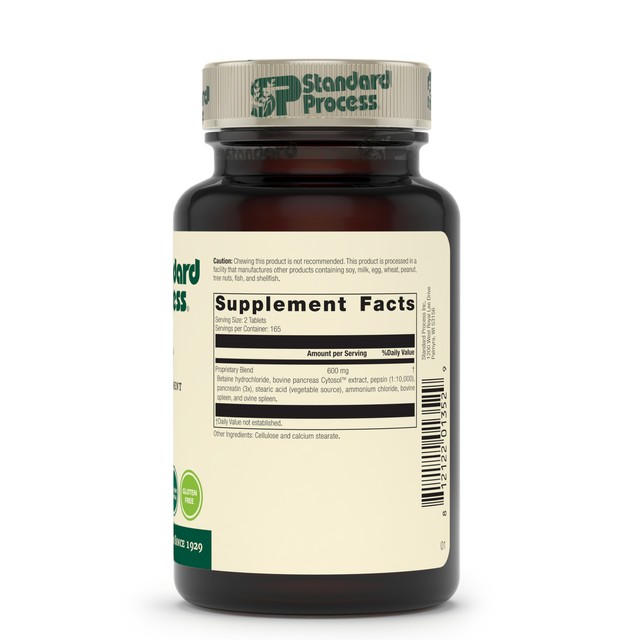 Standard Process Zypan Betaine Enzymes Supliment - 330 Tablets for sale ...