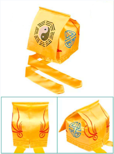 Taoist hat, yin and yang, gossip hat, Taoist crown and robes, three ...