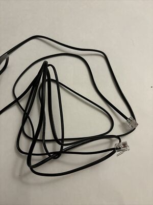 3FT Telephone Line Cord Cable Wire 6P4C RJ11 DSL Modem Fax Phone to ...