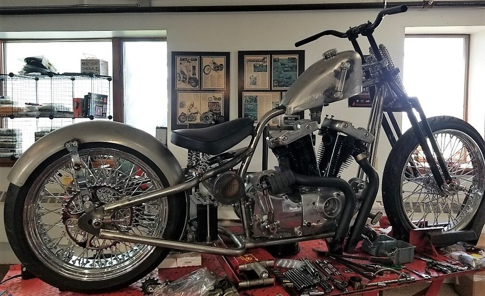 Ironhead or Evo Sportster XL Hardtail Frame Only - Built to Order ...