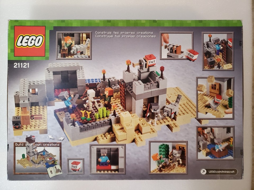 LEGO Minecraft: The Desert Outpost (21121) NEW SEALED RETIRED RARE ...