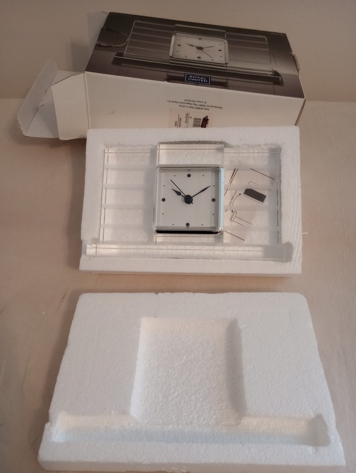 Royal Limited Quartz Mantle Clock Style 34820 New | eBay