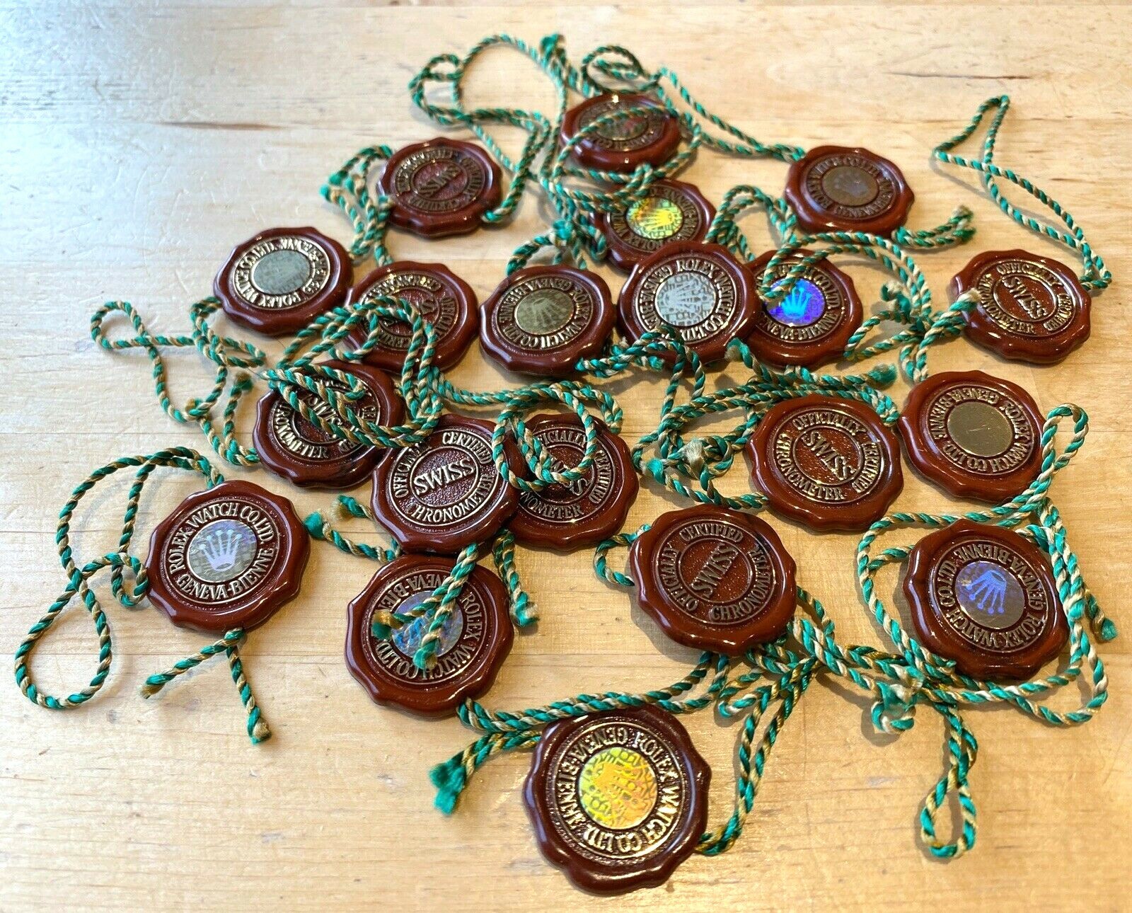 ROLEX : ONE ( only 1 ! ) Watch SWING-TAG for c. 1995-2002 / SCOC ...