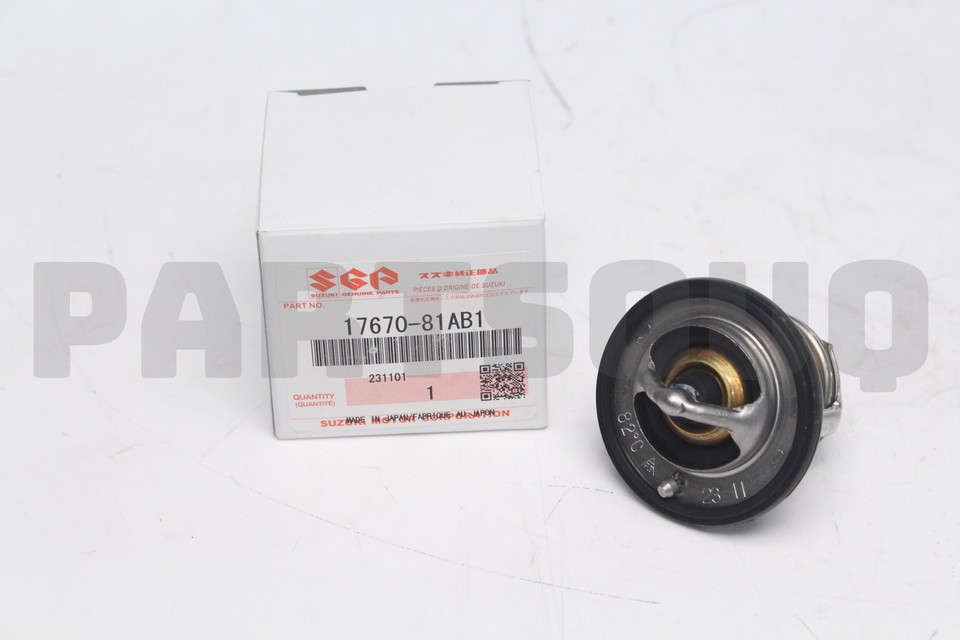 1767081AB1 Genuine Suzuki THERMOSTAT,WTR 82 DEG 17670-81AB1 | eBay