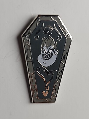 Disney Ursula Trading Pin Hidden Mickey Little Mermaid Villain Coffin ...
