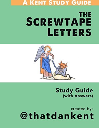 The Screwtape Letters Study Guide: with Answers (Kent Study Guides) | eBay