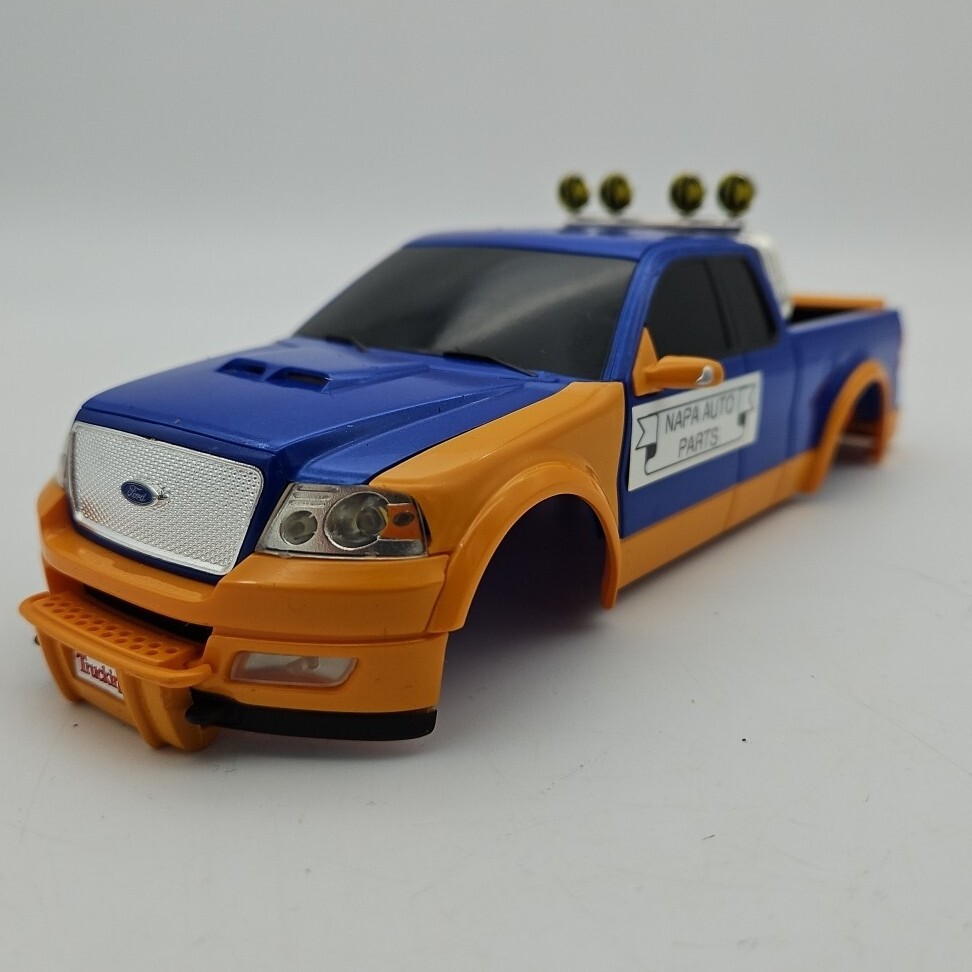XMODS RC Car Body Shell Top Only Custom Ford F-150 Blue Truck 1:28 ...