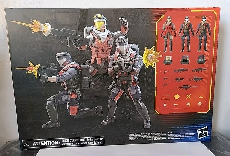 GI Joe Classified Series Cobra VIPER OFFICER and VIPERS 3 Pack #47 | eBay