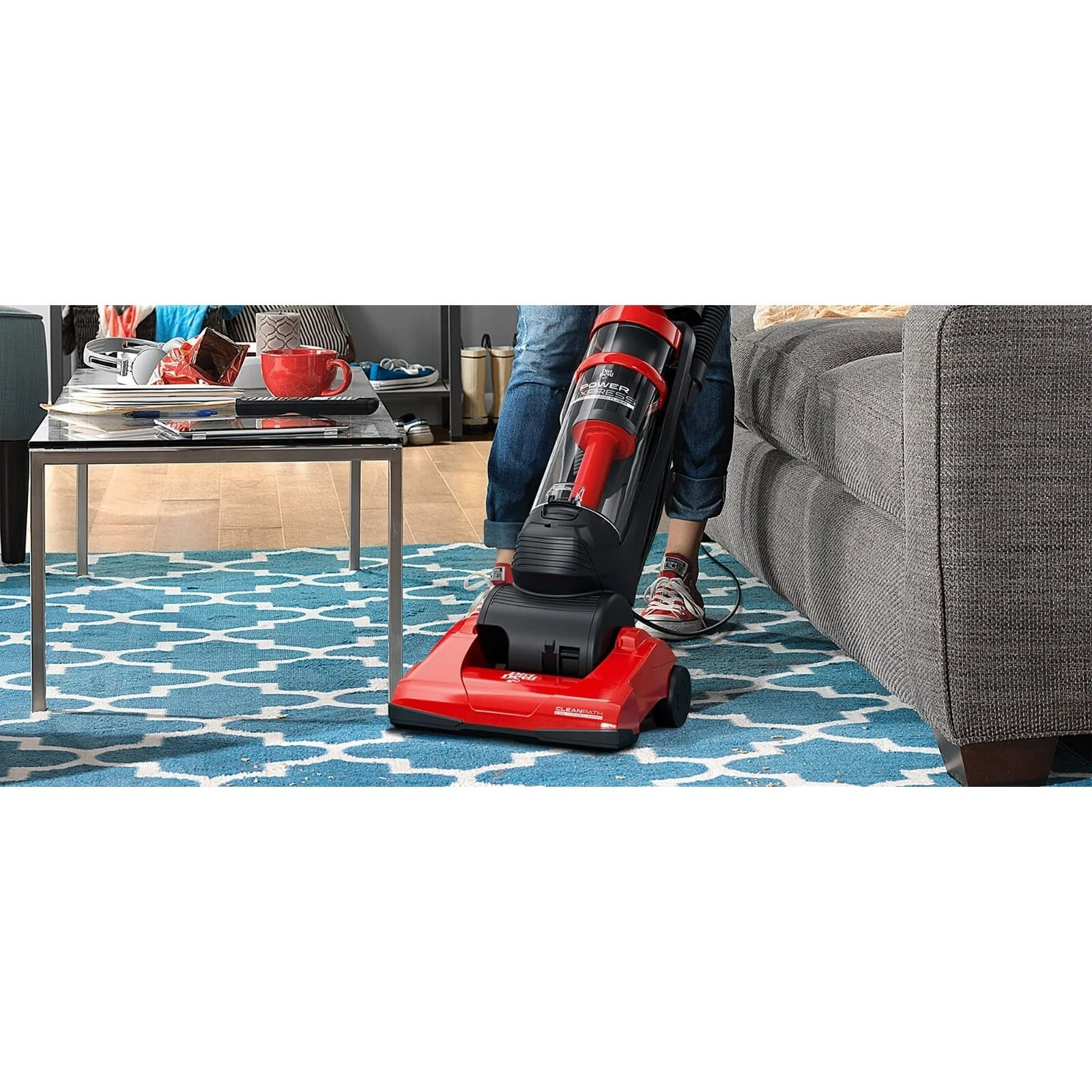 Dirt Devil Power Express Upright Bagless Vacuum, Red, UD20120 | eBay