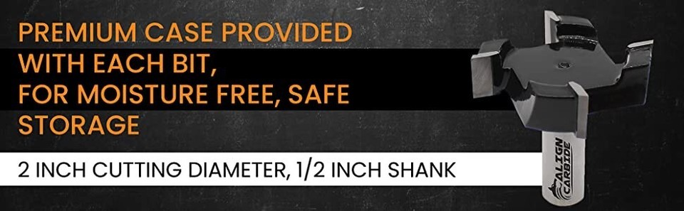 Align Carbide - Spoilboard Surfacing, Slab Flattening Router Bit, 4 ...