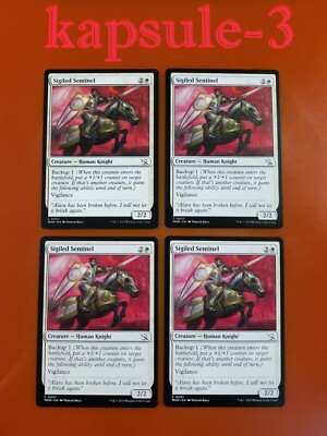 4x Sigiled Sentinel | March of the Machine | MTG Magic Cards | eBay