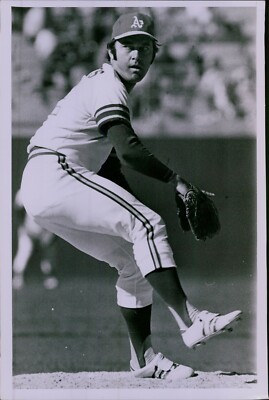 LG797 1972 Original Russ Reed Photo Oakland Athletics Baseball Pitcher ...