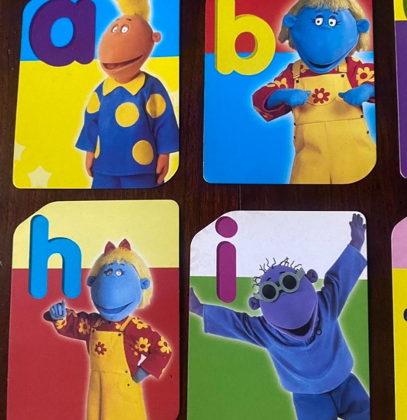 Tweenies flashcards Cbeebies 2006 A-Z complete alphabet magazine & TV ...