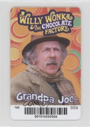 2016 Willy Wonka & The Chocolate Factory Barcode Grandpa Joe #006 07mp ...