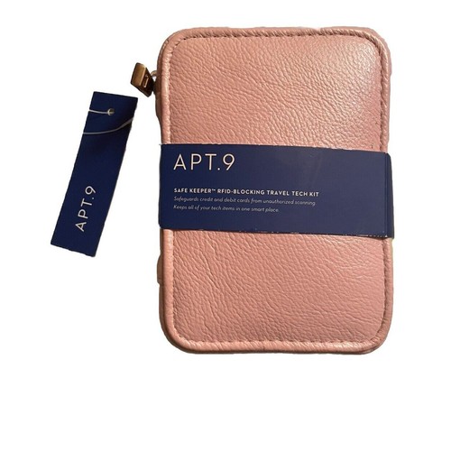 Travel Tech Kit RFID-Blocking Apt. 9 Safe Keeper Wallet with Ear Buds ...