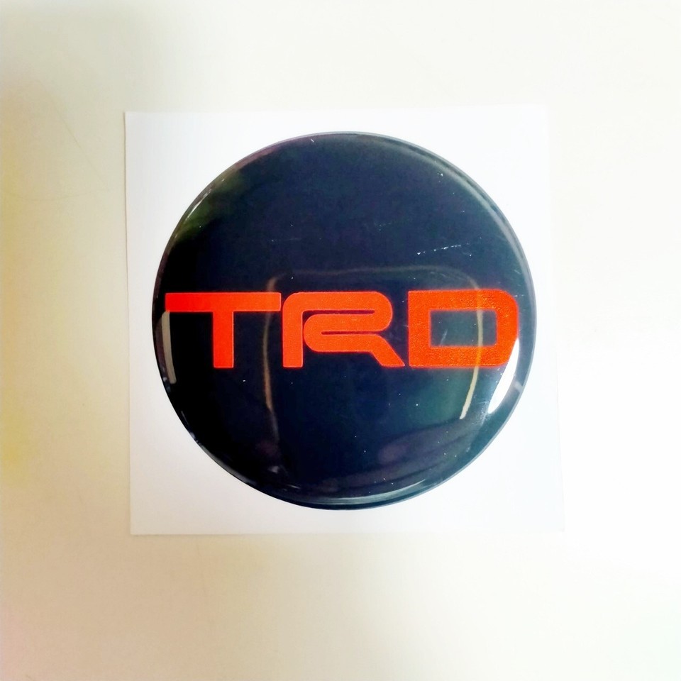 W18 80mm X 4pcs Stickers Resin Reflect Logo Decals Emblem Wheels Center ...