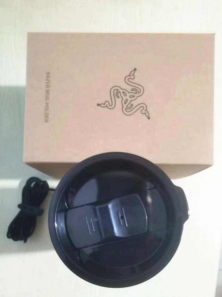 New Razer Serpent Chroma Mug Holder RGB Phantom Water Cup Mug Limited ...