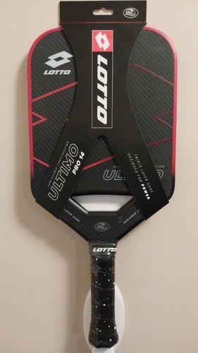 Brand New $250 Lotto Ultimo Pro 14mm Pickleball Paddle 8.1oz Free ...