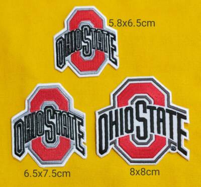 NCAA Ohio state Logo Patch sport Embroidery ,Iron ,Sewing on Fabric | eBay