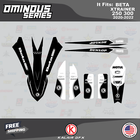 Graphics Kit for Beta Xtrainer 250 300 2020 2021 2022 Ominous Series - White | eBay