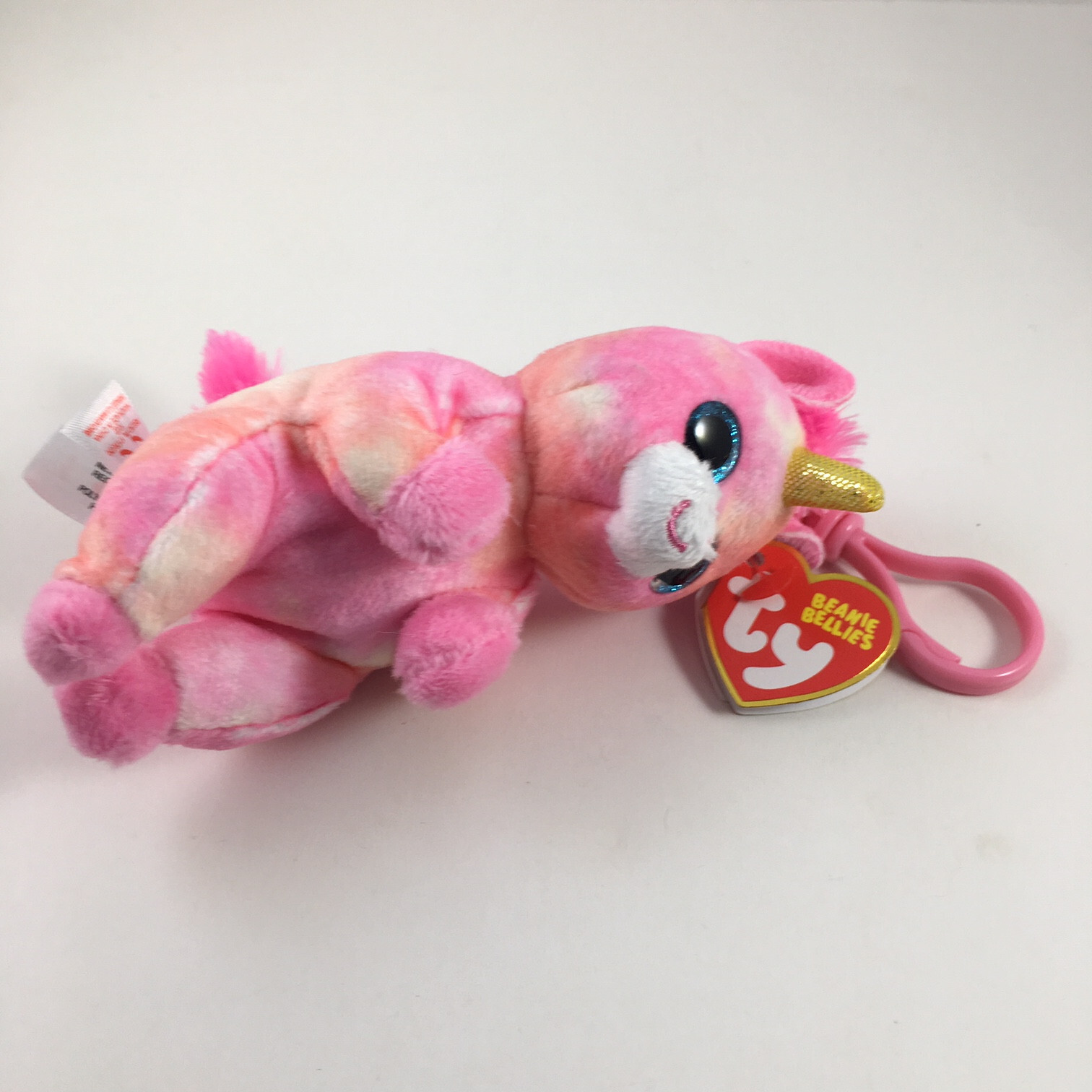 Ty Beanie Baby Bellies - SKYLAR the Unicorn (Plastic Key Clip - 4 Inch ...