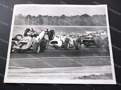 Formula Vee Car Auto Racing Crash Accident Daytona 1971 Original Press ...