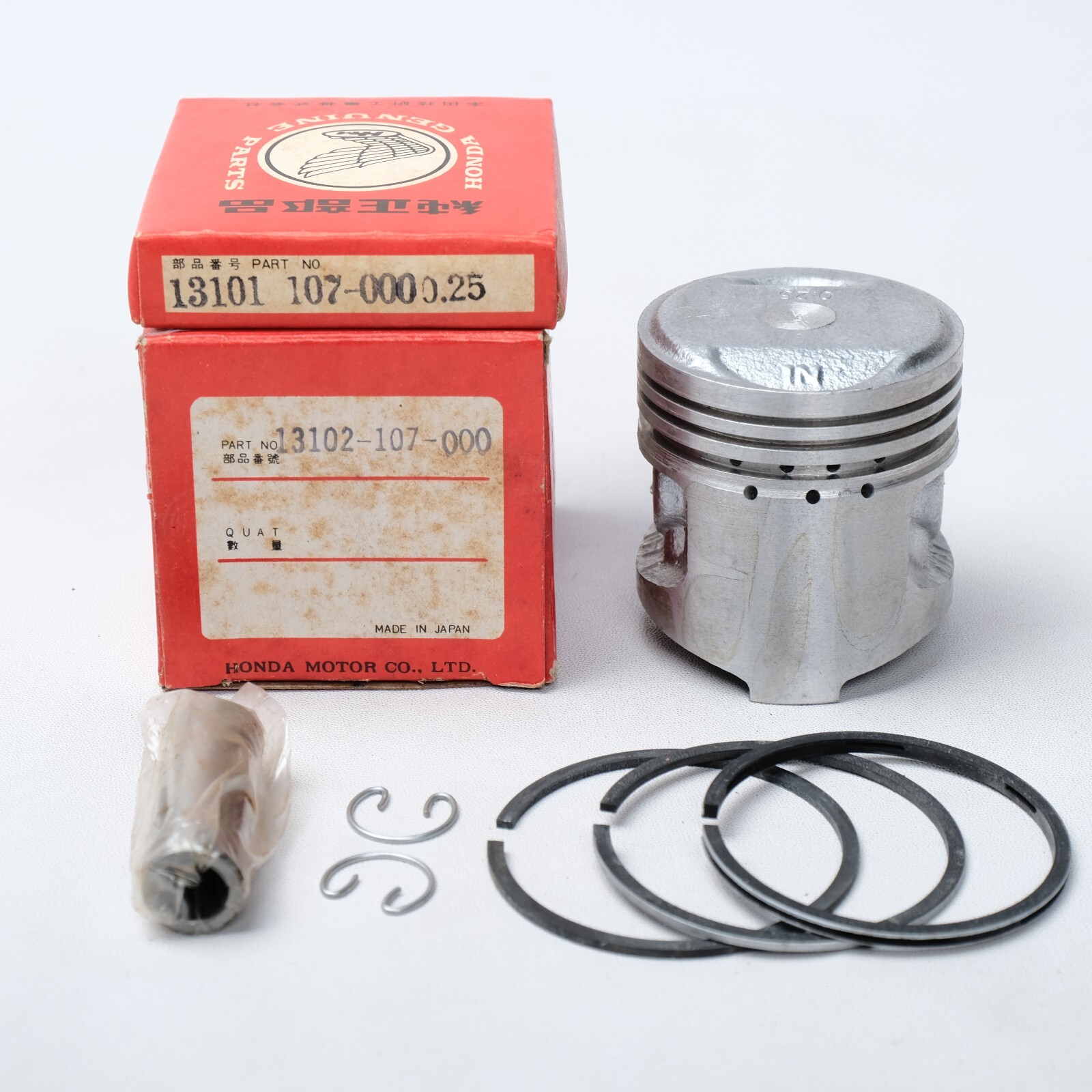 Fits For Honda CB100 XL100 SL100 CL100 CB CL SL XL 100 Piston Kit Set ...