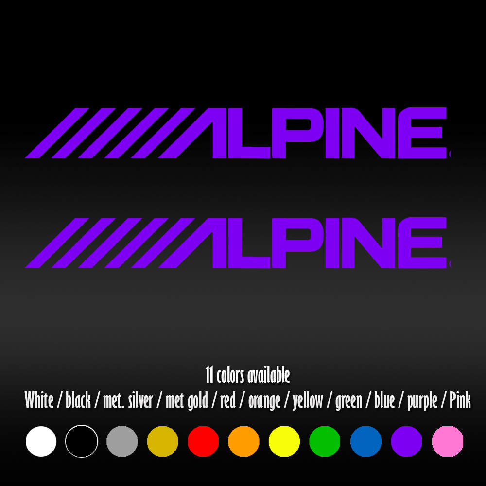 Alpine Audio Wallpaper