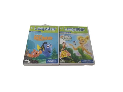 Leapster LeapFrog LeapPad Educational Learning Game Lot Of 2 Finding ...