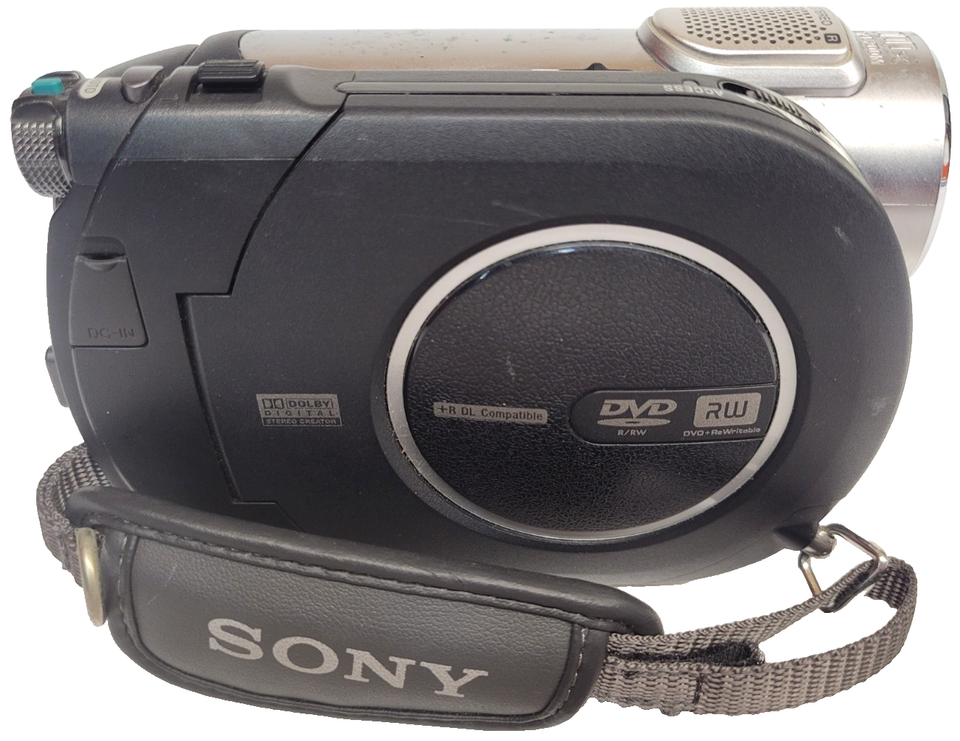 Sony Handycam DCR-DVD106E Camcorder Video Camera Handheld Silver ...