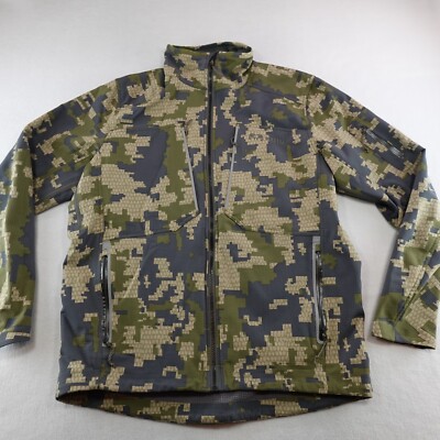 Kuiu Chinook Jacket Mens Medium Soft Shell Verde Hunting Outdoors EUC ...