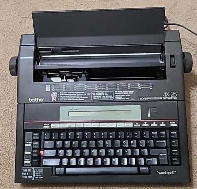 Typewriters & Word Processors - Brother Ax