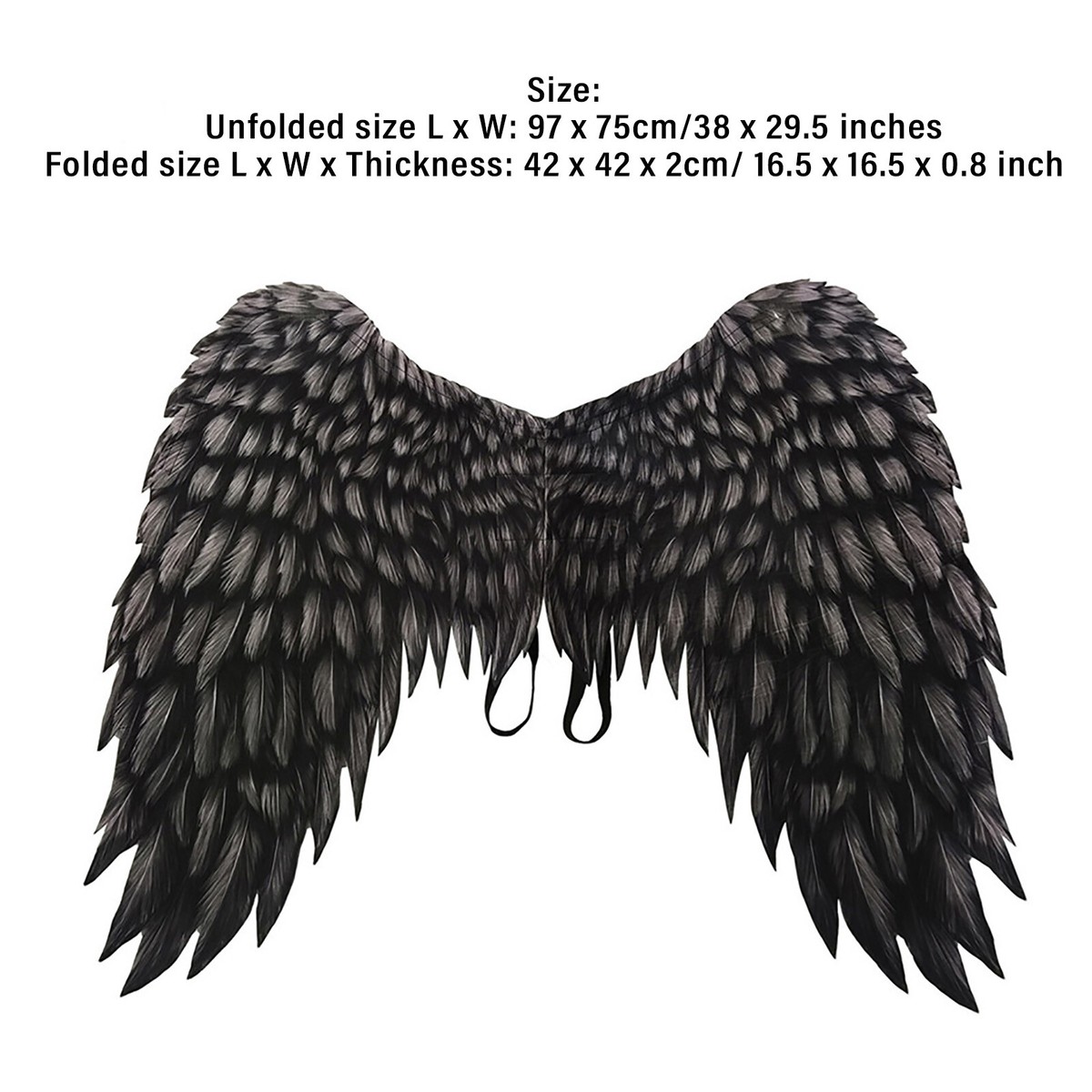 Folded Demon Wings