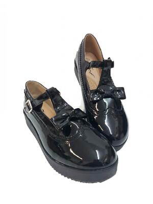 GIRLS BACK TO SCHOOL SHOES LADIES WOMENS WORK OFFICE FORMAL CASUAL FLAT ...