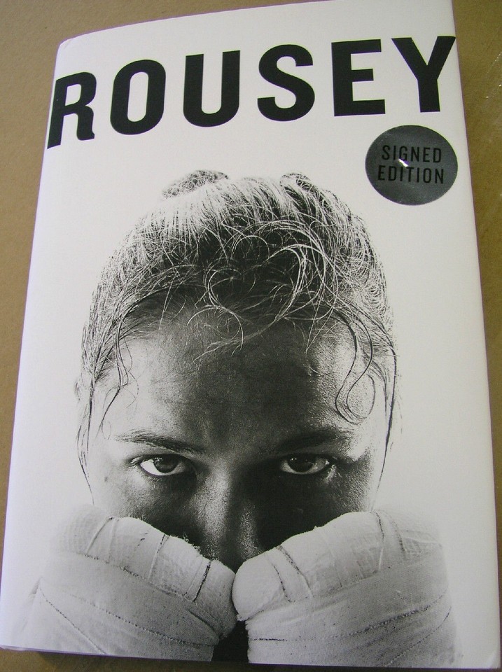 Ronda Rousey autographed signed autograph auto My Fight Your Fight book ...