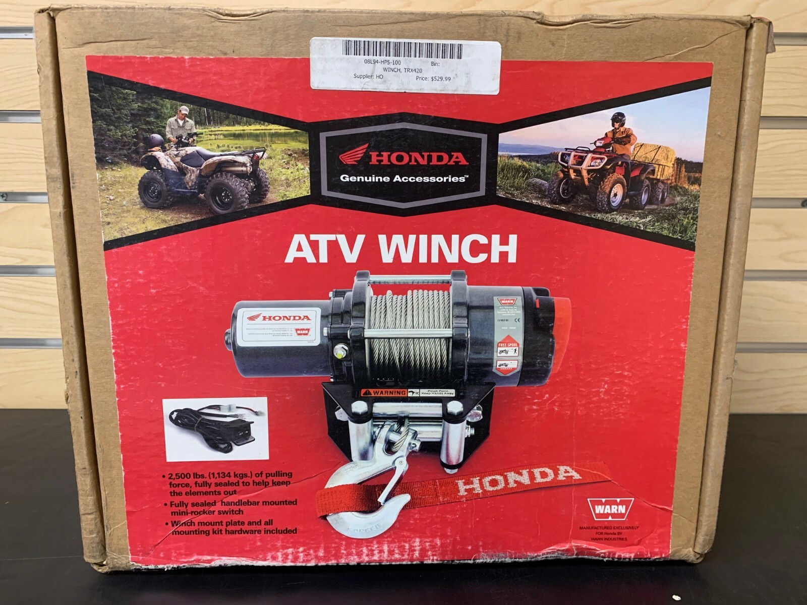 08L94-HP5-100 OEM Honda Winch 2011-2014 Rancher ATV | eBay