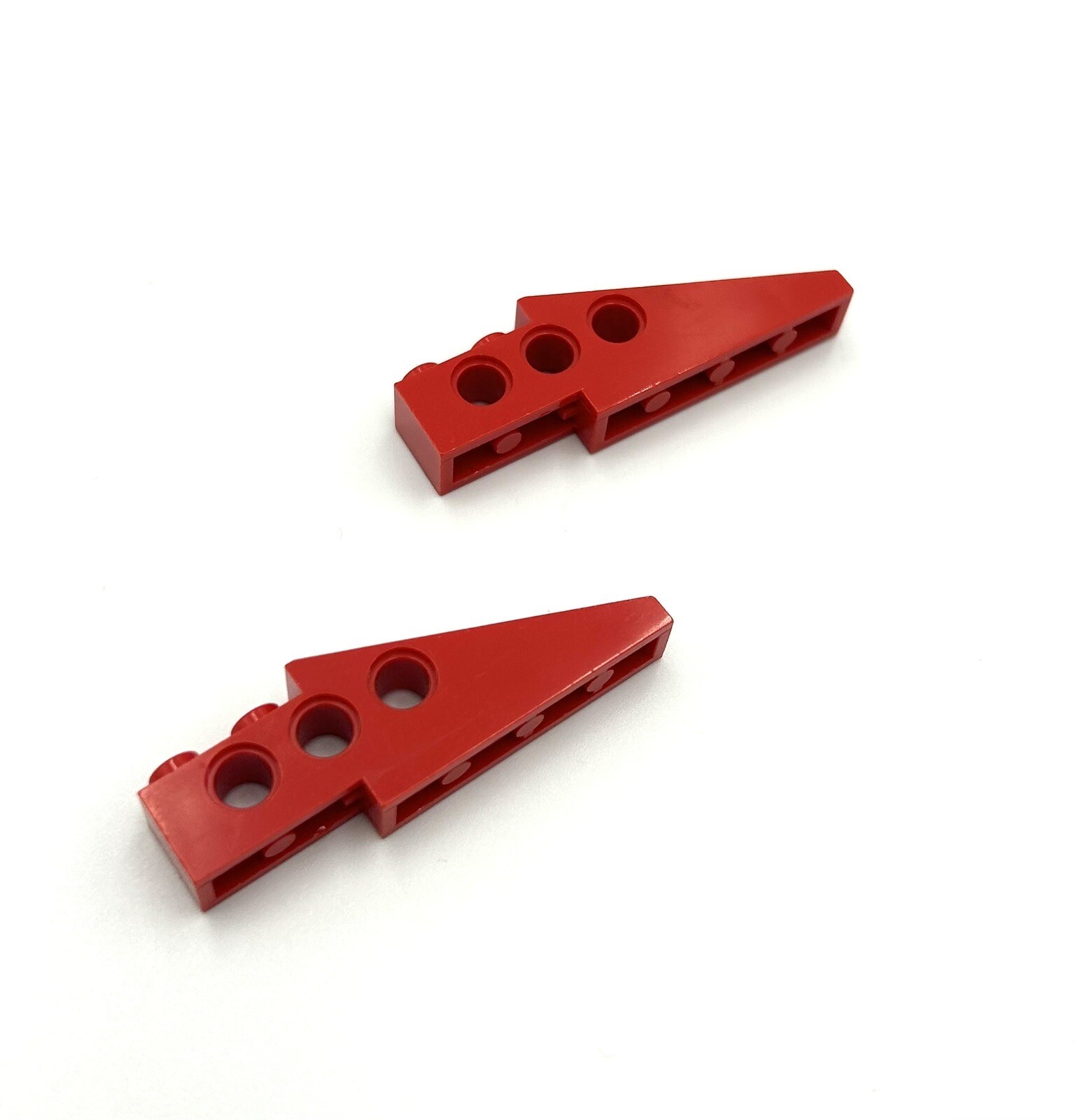 LEGO® Technic Technik 2x Lochbalken Schräge Slope 3 Löcher 6x1x1 Rot ...