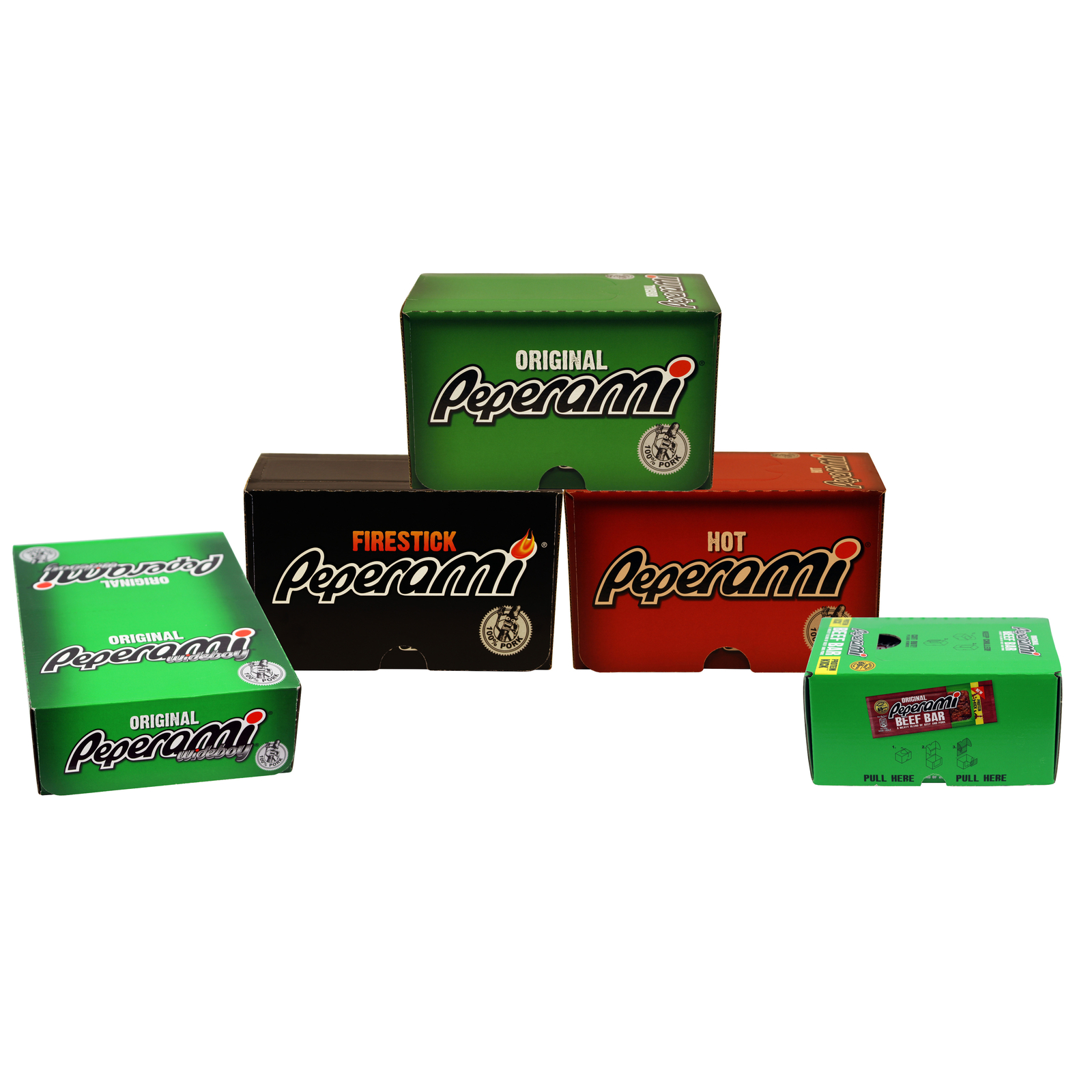 Peperami Original, Hot, Firestick, Wideboys and Beef Bar Boxes | eBay