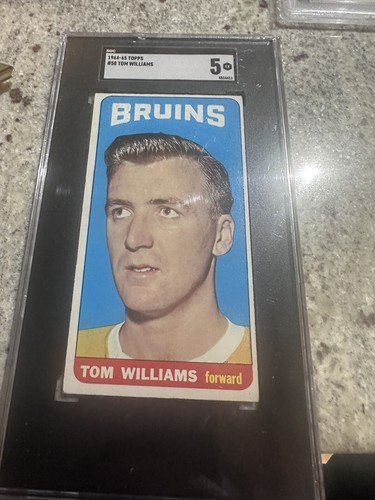 1964-65 topps hockey cards . #58 Tom Williams SP | eBay