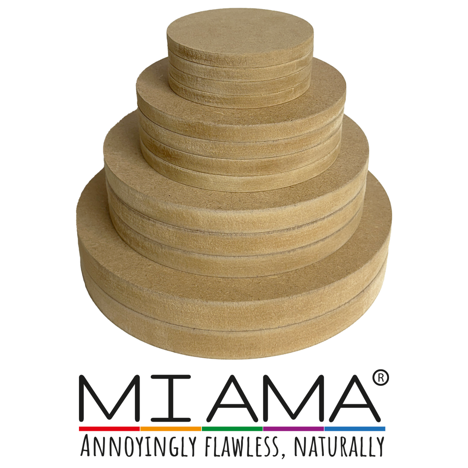 MDF Circle Wooden Disk Blank Craft Shape 10-60cm PREMIUM MDF Circles ...