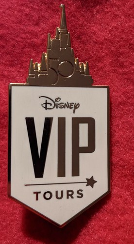 Disney World VIP Private Tour 50th Exclusive Pins Mickey Minnie Mouse ...