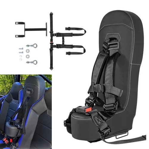 Bump Seat with 4-Point Harness Front and Rear Jump Seat for Polaris RZR ...
