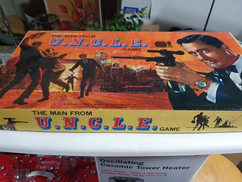 Vintage The Man from UNCLE Board Game Ideal 1965 U.N.C.L.E. All ...