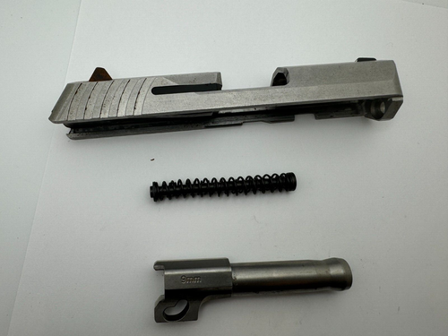 SCCY CPX 2 COMPLETE SLIDE BARREL GUIDE ROD 9MM SILVER “STAINLESS” (A+ ...